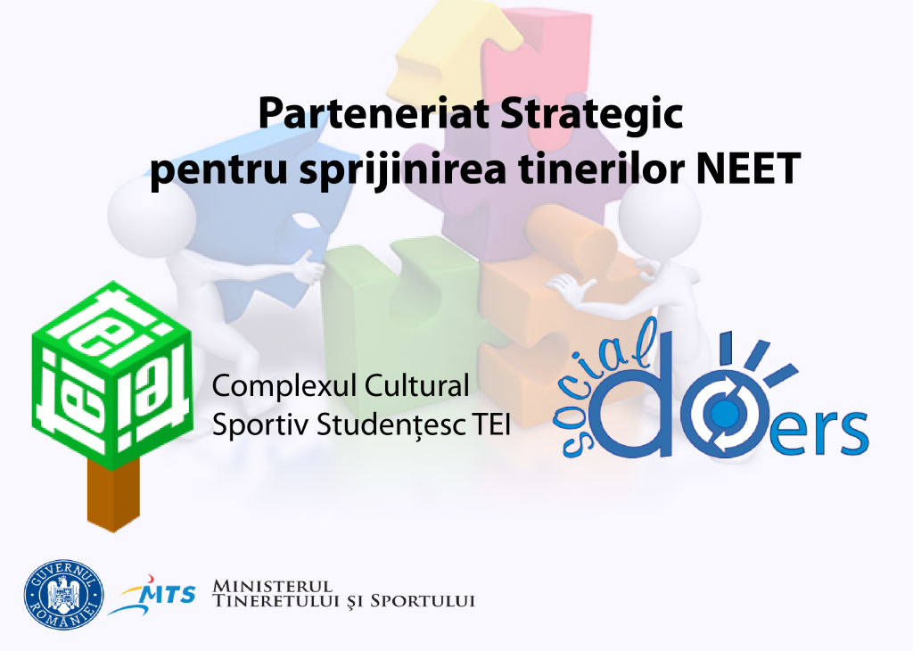 Parteneriat strategic pentru sprijinirea tinerilor NEET | Social DOers